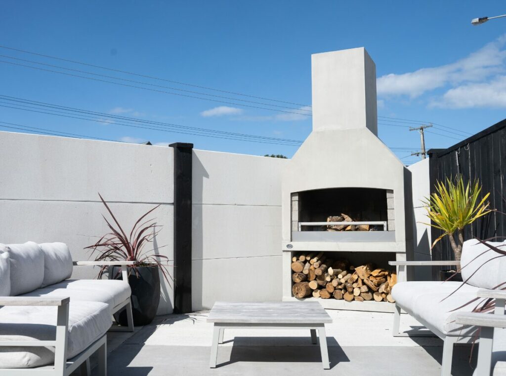 Flare's Deluxe Outdoor Fireplace | Outdoor Fireplace NZ