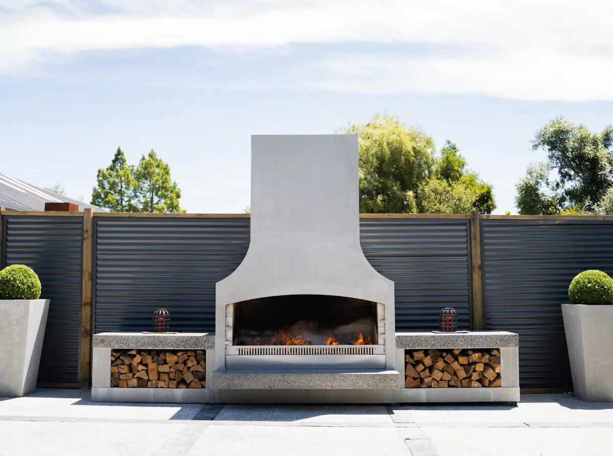 Modular Precast Outdoor Fireplace Masonry Fireplace Kits