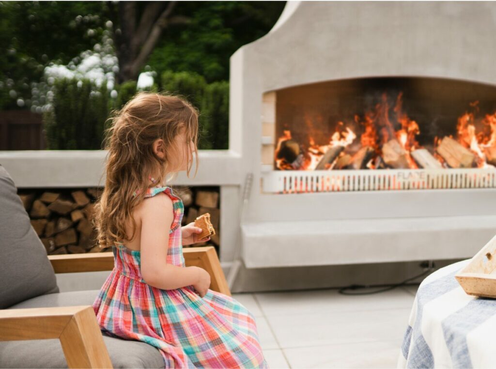 Elite | Outdoor Fireplace NZ | Flare Fires New Zealand