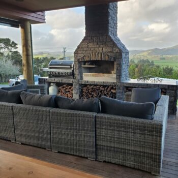 Modular Outdoor Fireplace Install | Flare Fires New Zealand