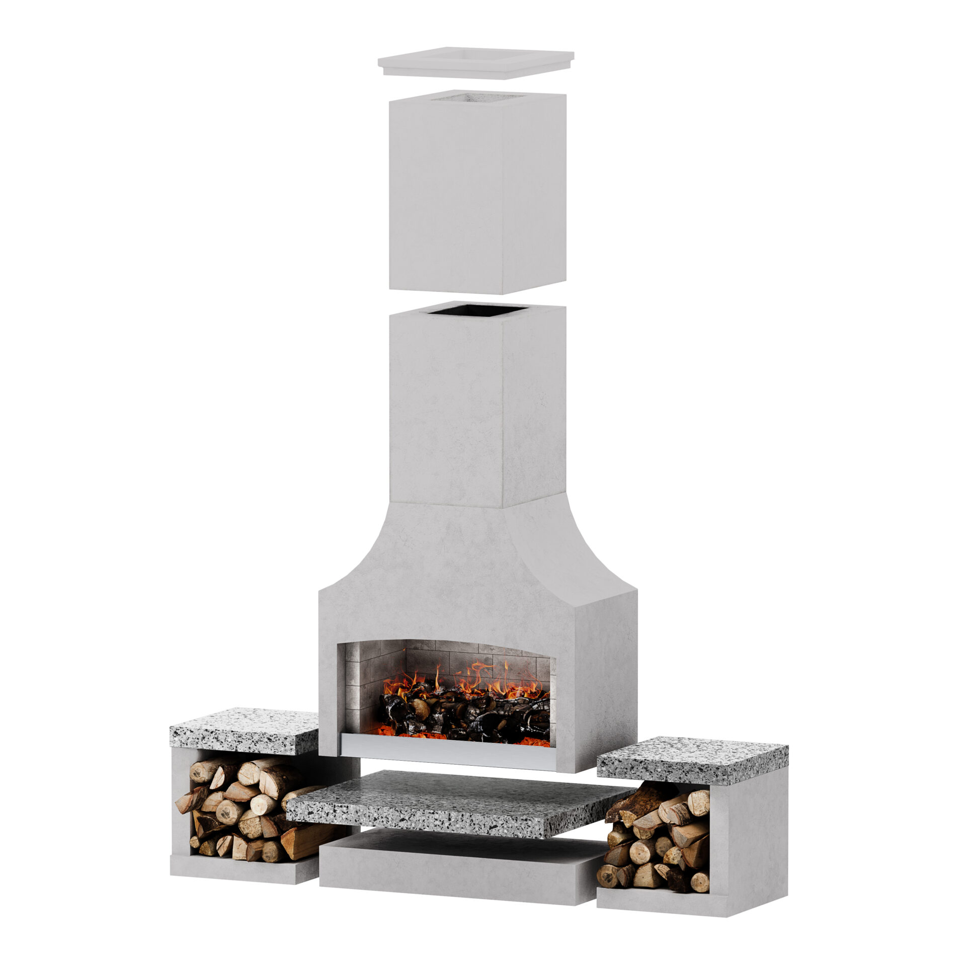 Flare's Prestige Outdoor Fireplace | Outdoor Fireplace AUSTRALIA