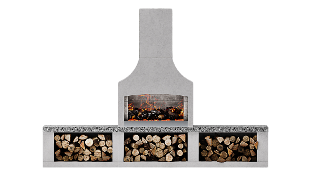 Flare's Signature Series | Outdoor Fireplace