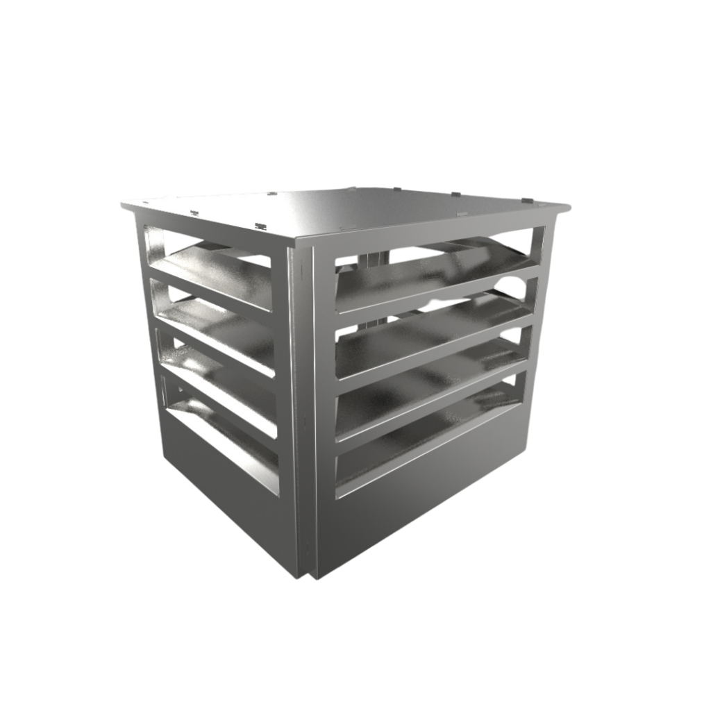 LOUVERED CHIMNEY CAP - Flare